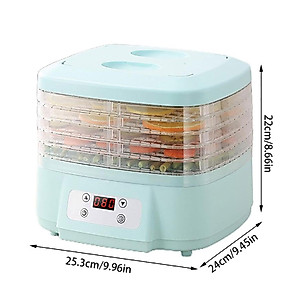 Freeze Dryer Machine for Home Freeze Dryer with 6 Tray Adjustable Timer and Temperature Control Food Dehydrator Freeze Dry Machine for Fruits, Veggies, Meats, Dog Treats, Candy