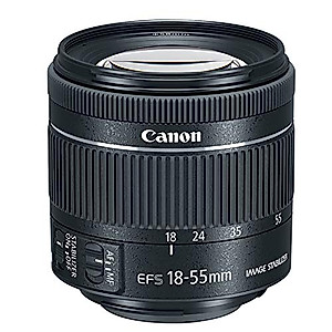 Canon EOS 4000D Camera w/ 18-55mm F/4-5.6 is STM Lens + Canon Case + 32GB SD Card (13pc Bundle) (Renewed)