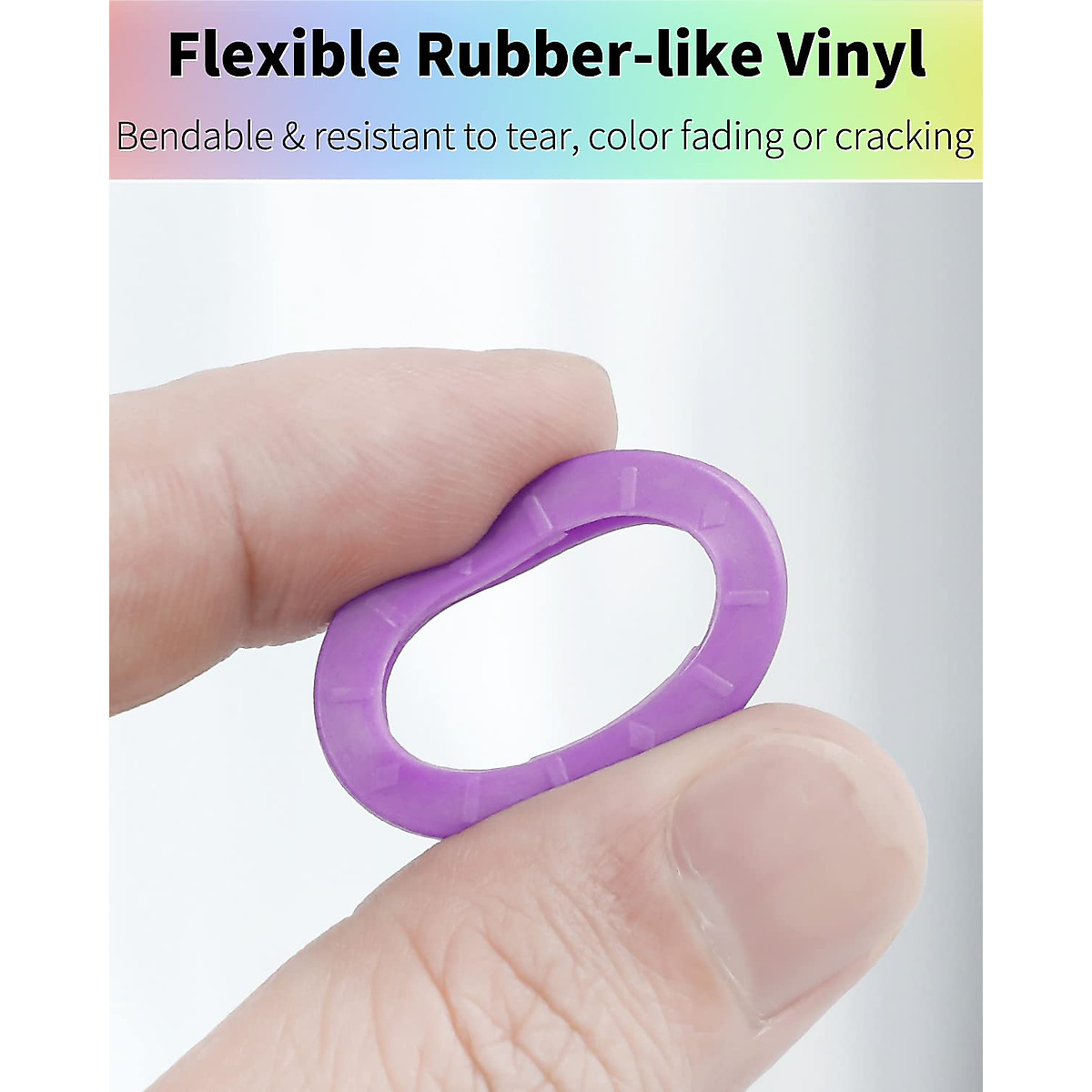 Vibit 16 Pack Key Caps Covers Tags Set Plastic Key Identifier Coding Rings in 8 Assorted Colors, 2 Styles