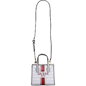 GUESS Silvana Mini Tote Stone Logo PROCESSING PROCESSING