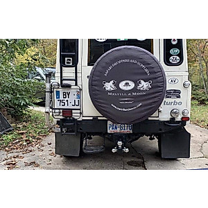 Bolt On Receiver Hitch Fits Land Rover Defender 90 - No Drilling Install - Ball Hitch Not Included