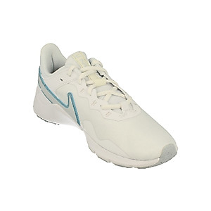 Nike Women Modern, White Blue Worn Aura Phantom 101, 10.5 US