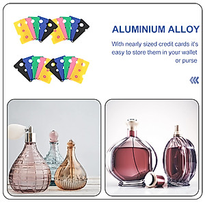 Lurrose 20pcs Essential Oil Roller Bottle Opener Perfume Bottle Opener Tool Cap Remover Tool for Roller Balls Caps on Bottles