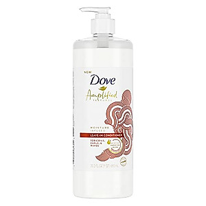 Dove Leave-in Conditioner with Jojoba for Coils, Curls and Waves Moisture Amplifying Hair Conditioner Blend 33. 8 oz