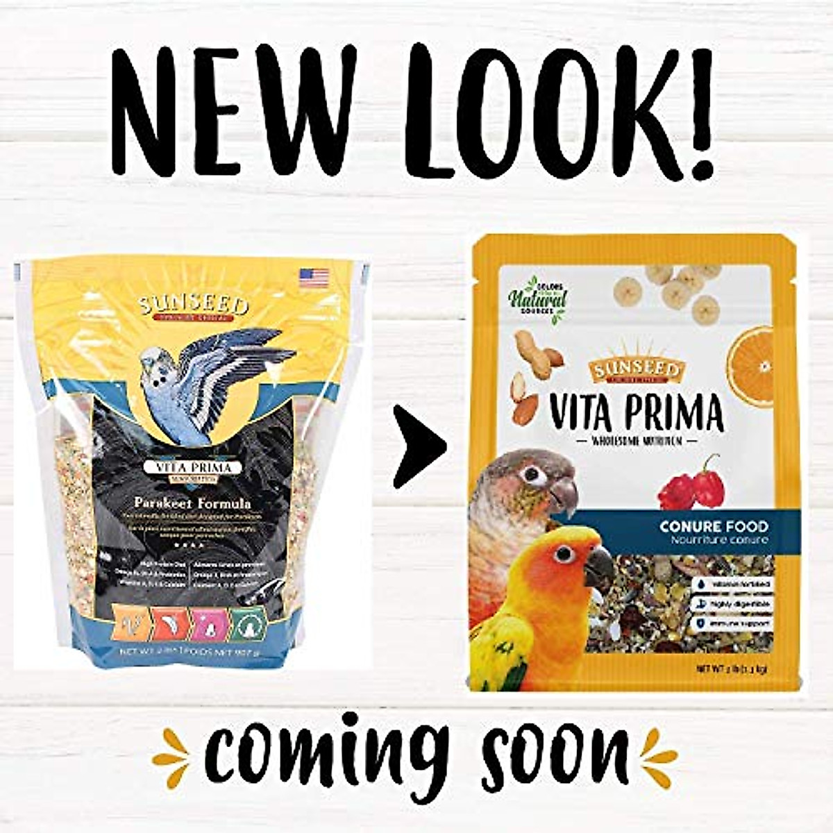 Sunseed Vita Prima Sunscription Conure Formula, 3 Pound Bag