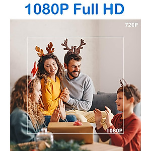 Wireless WIFI Home Security Camera Body Indoor Outdoor Surveillance Room Camera 1080P HD With Night Vision, Motion Detection Phone Application built-in battery Cat dog camera for home security pet