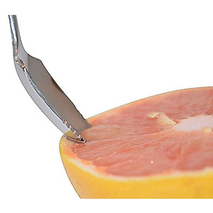 Set of 4 Grapefruit spoons, One Grapefruit Knife, and One Grapefruit Keeper