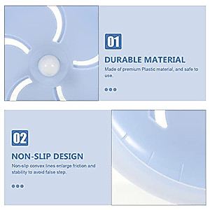 POPETPOP Silent Hamster Wheel-Pets Running Sports Exercise Wheel Jogging Wheel Hamster Rat Gerbil Silent Spinner(Blue)