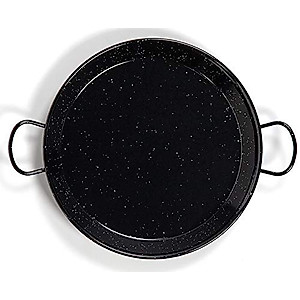 La Valenciana Vaello Campos 30cm Enamelled Steel Paella Pan
