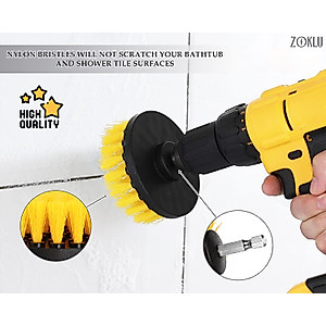 ZOKLU Mini Dustpan and Brush Set, Wood Hand Broom with Natural Horsehair Bristles, Whisk Broom 5.9 x3.9 inch