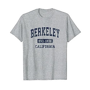 Berkeley California CA Vintage Athletic Sports Design T-Shirt
