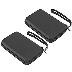 FOLOSAFENAR Hard Bag Strong Extrusion Protector Game Console Storage Bag Impact Resistant for Game Lovers for Game Players (Black)