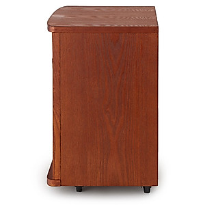 LifeSmart LifePro Electric Space Heater, 1500W Portable Infrared Quartz Heater with Remote, Brown