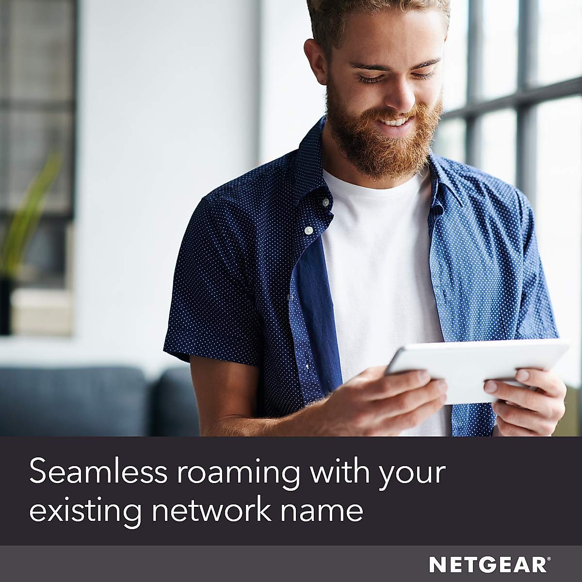 NETGEAR Wi-Fi Mesh Range Extender EX6250 - Coverage up to 2500 sq.ft. and 25 devices with AC1750 Dual Band Wireless Signal Booster & Repeater (up to 1750Mbps speed), plus Mesh Smart Roaming (Renewed)