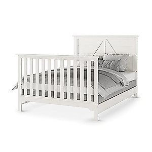 Forever Eclectic Woodland 4-in-1 Convertible Baby Crib, Brushed Cotton