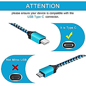 Type C Charger Compatible for LG Stylo 6 5 4,Moto G Stylus/Play/Power, Samsung Galaxy S23/S22 Ultra 5g/S21/S20 Ultra 5g 10/9,Note 21/20/10/9,Single Port USB Wall Charger Block + 6ft USB C Phone Cable