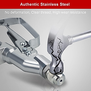 Airless Paint Spray Gun Sprayer High Pressure 3600 PSI 517 TIP (Silver)