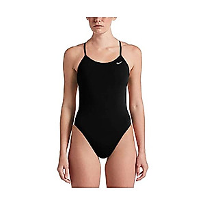 Nike Women's Hydrastrong Cut-Out One Piece,Black (001),30