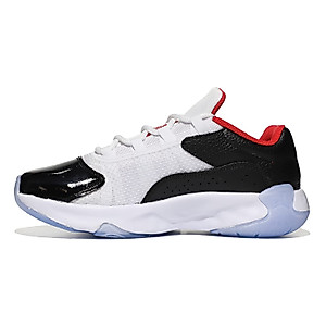 Jordan Air 11 CMFT Low (Big Kid) White/University Red/Black 6 Big Kid M