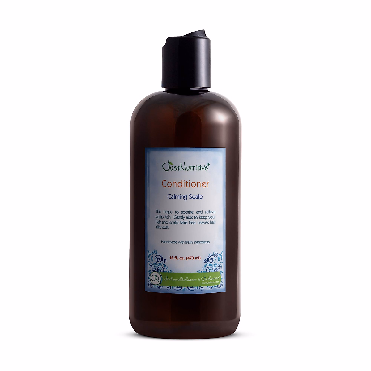 Just Nutritive Itchy Scalp Calming Scalp Conditioner | Calming Scalp Conditioner | Healthy Scalp Therapy | Loaded with Scalp Loving Ingredients | No Harsh Chemicals | For Men and Women 16 fl oz