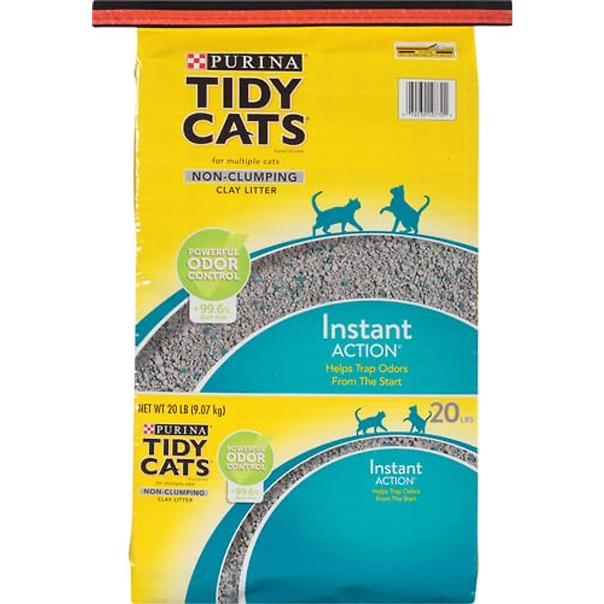 Purina Tidy Cats Non Clumping Cat Litter, 24/7 Performance Multi Cat Litter - 20 lb. Bag