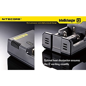 Nitecore i2 Intellicharge Charger for 18650 AAA AA Li-Ion/NiMH Battery