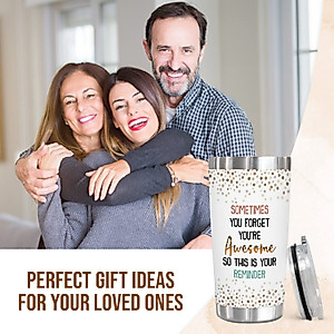 OASSIE Gifts For Women, Mom, Christmas, Mothers Day, Birthday, Valentines Gifts For Mom, Wife, Inspirational, Teacher's Day, Graduation Gifts For Women, Sisters, Friends, 20 Oz Stainless Steel Tumbler