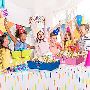 40 Pack Stitch Theme Birthday Party Supplies,Stitch Food Tray Stitch Party Favors Paper Food Serving Tray for Stitch Theme Birthday Party Decorations