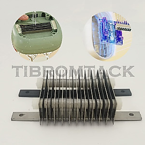 Ru-Ir Titanium MMO Electrodes Plates Set for Fruit Vegetable Machine and HHO Water Electrolyzers,11 Titanium Cathode Plates without Coating and 10 Titanium Anode Plates with Ruthenium-Iridium Coating