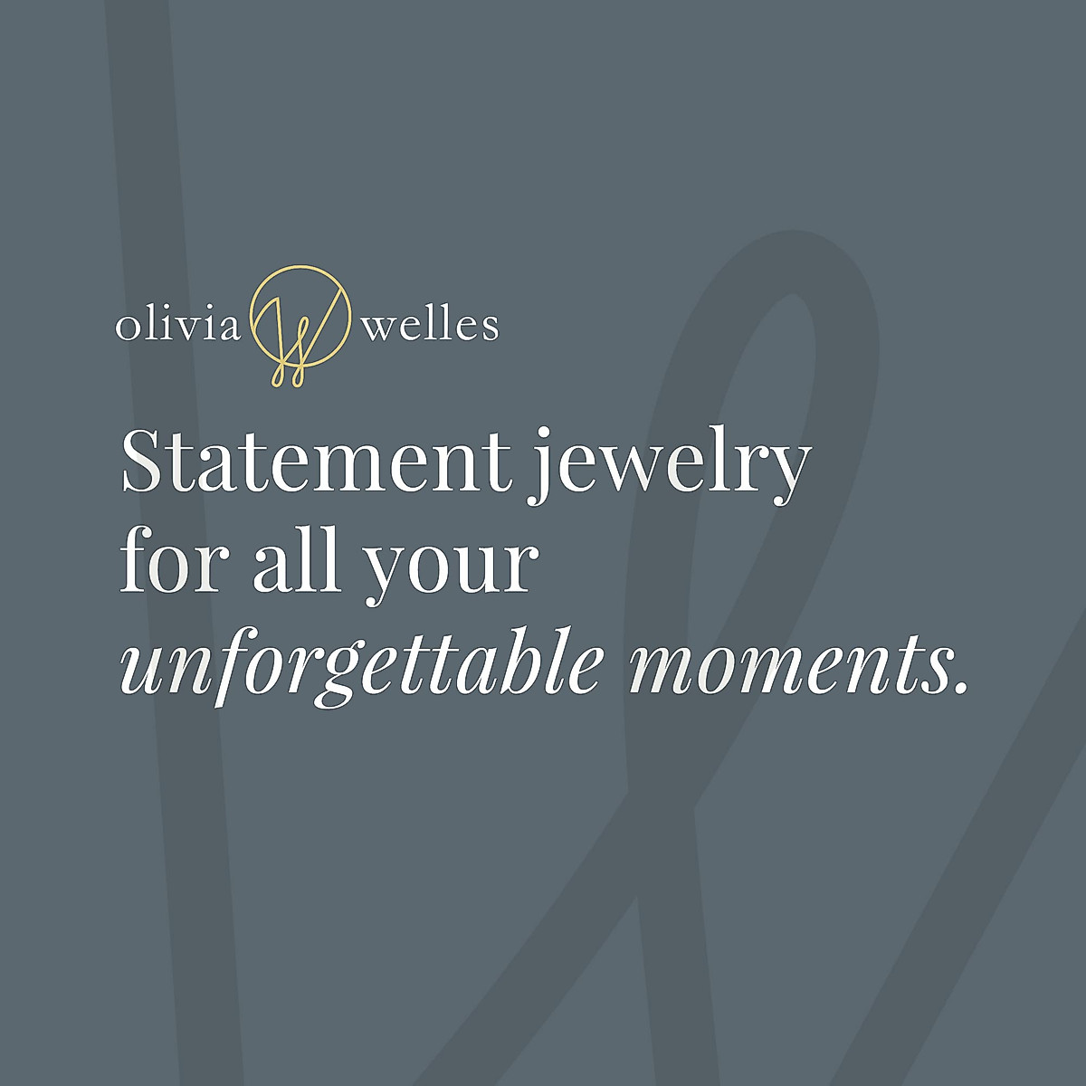 Olivia Welles Statement Crystal Bracelet for Women, Stretchy Versatile Adjustable Bracelet for Any Occasion or Fashion Event