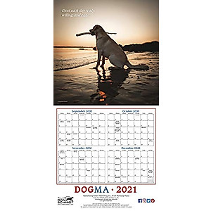 2021 Dogma: A Dogs Guide to Life 16-Month Wall Calendar