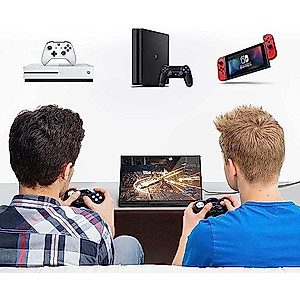 SideTrak Solo Pro Portable Monitor 15.8” FHD 1080P LED Anti-Glare IPS Screen | Works with Mac, PC, Chrome, PS4, Xbox & Switch | Powered by USB or Mini HDMI | Built-in DisplayPort, Speakers & HDR