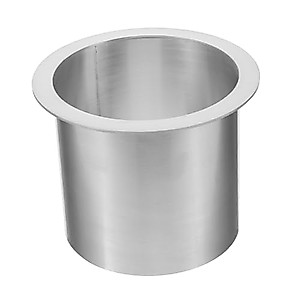 Cabilock Garbage Chute Kutsinta Tartlet Moulds Stirrer Uruli Grommets Counter Pie Tiny Food Small Tart Mould Kitchen Trash Chute Chock Drill Round Muffin Tin Silver Stainless Steel