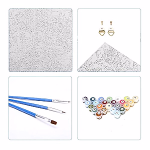 Komking Paint by Number for Adults Kids, Paint by Number Kits on Canvas, DIY Acrylic Painting Kits for Art Crafts Gift, Colorful Balloon 16x20inch Without Frame