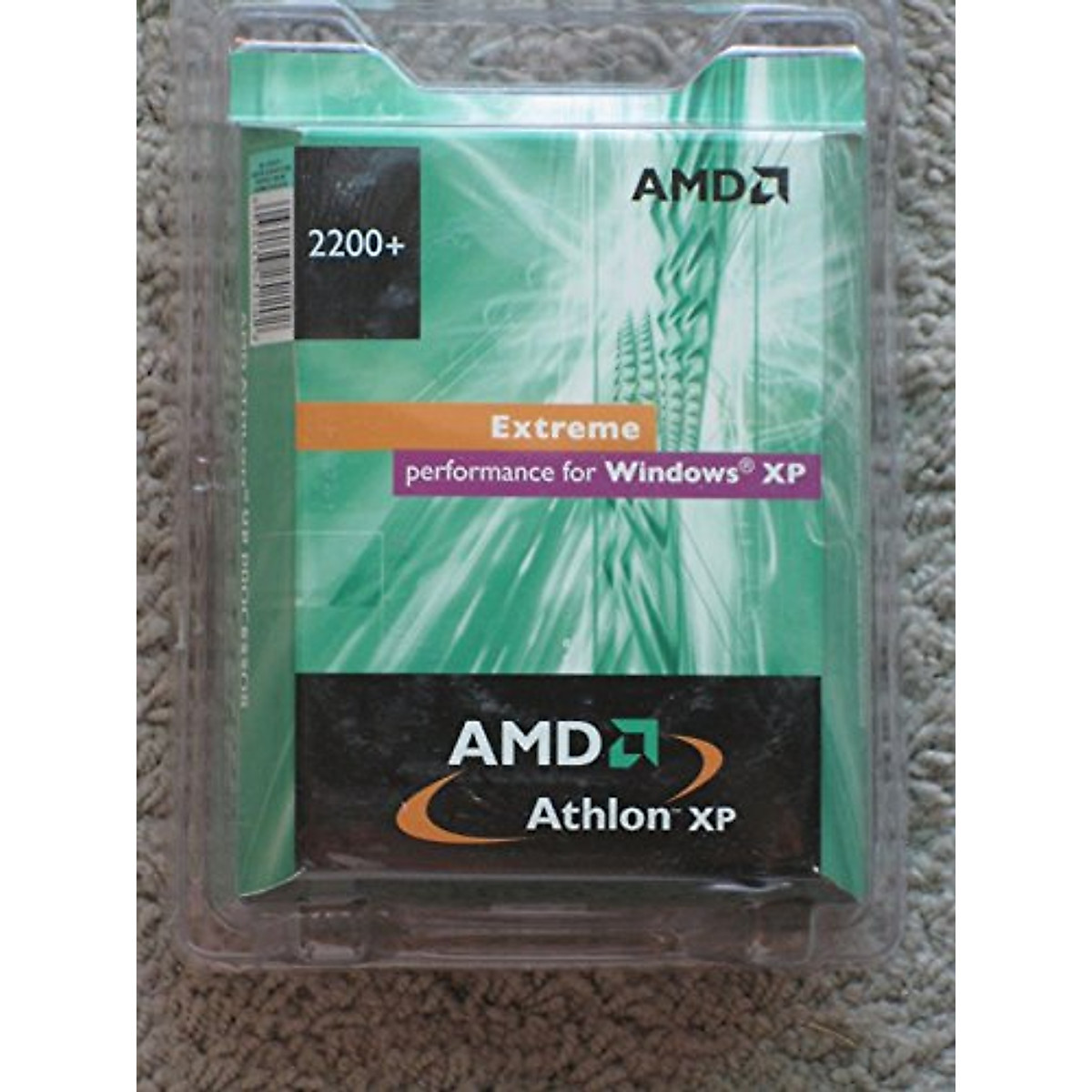 AMD ATHLON XP 3200 CPU BARTON CORE SOCKET A 462 PIN 2.200 GHz 400 FSB 512KB