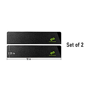 EVERPRIDE 10 Inch Chef Knife Sheath Set (2-Piece Set) Universal Blade Edge Cover Guards for Chef and Kitchen Knives – Durable, BPA-Free, Felt Lined, Sturdy ABS Plastic – Knives Not Included