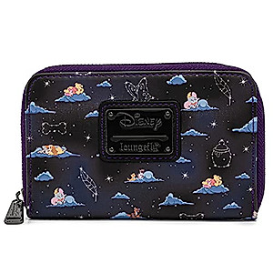 Loungefly Disney Character Animals Cloud Dreams Zip-Around Faux Leather Wallet