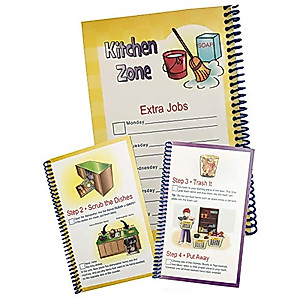 Trigger Memory Kids Chore Chart Step by Step Cleaning System