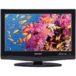 Sharp AQUOS LC19SB28UT 19-Inch 720p LCD TV, Black