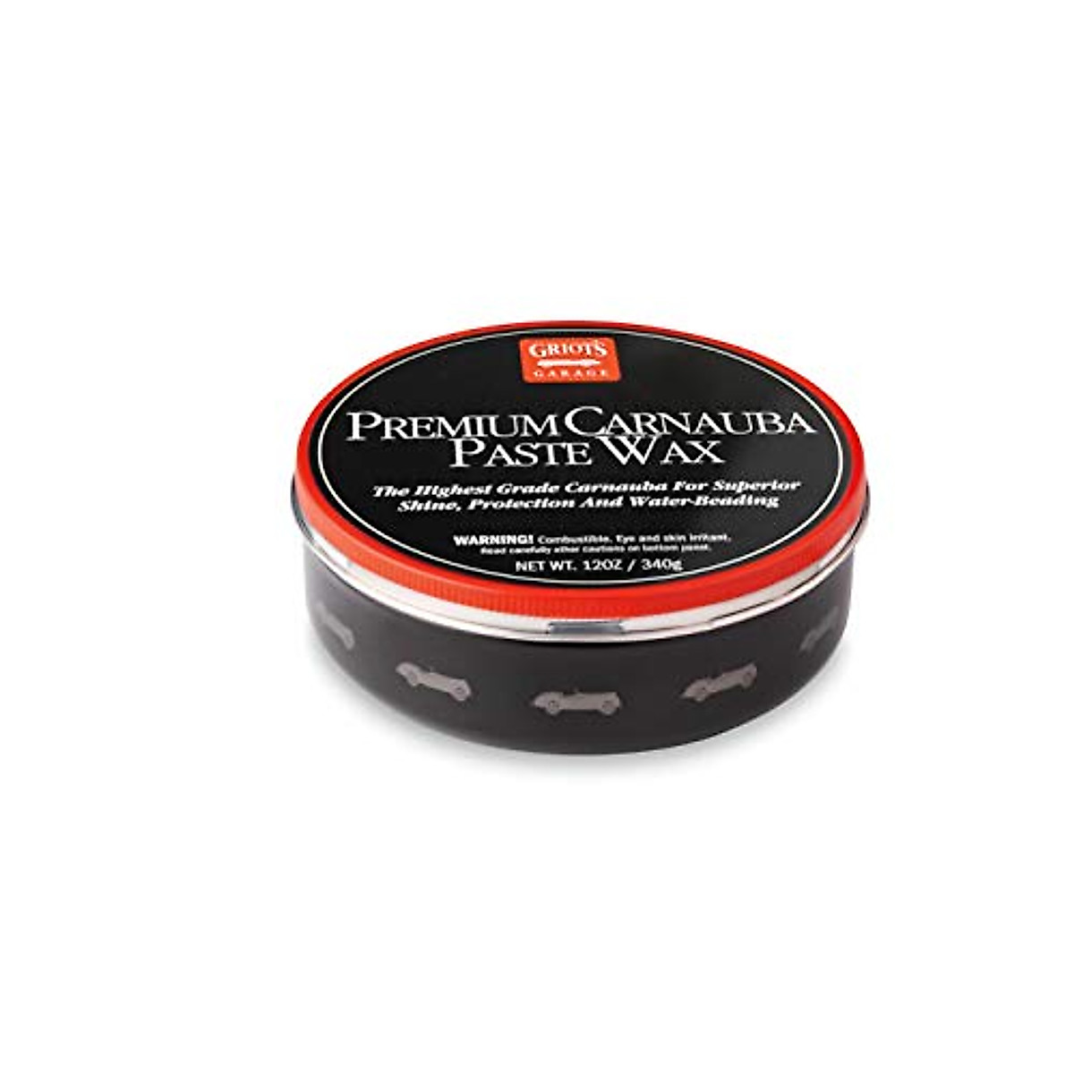 Griot's Garage 11029 Premium Carnauba Paste Wax 12oz