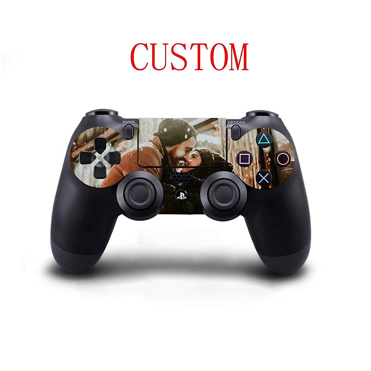 Custom Vinyl Skin Sticker Decal Cover for PS4 Playstation Controller with Your Own Picture