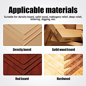 HUHAO 5PCS CNC Router Bits 20 Degree 1/8 Shank 2 Flutes 0.1mm Tip Engraving V Bits CNC Wood Carving Bit Straight Engraving V Groove Bit Engraving Tool Bits for Wood, Plywood, MDF, Stainless Steel