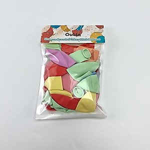 Outln Balloons, Balloons Assorted Colors, Latex Balloons for Kid's Birthday Party, Exquisite Rainbow Balloon