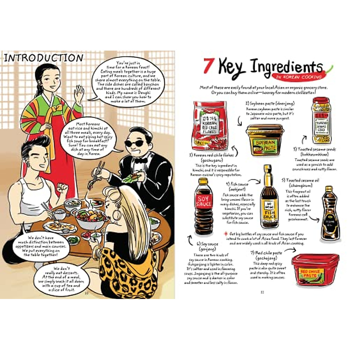 Cook Korean!: A Comic Book with Recipes [A Cookbook]