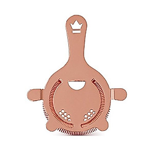 Cocktail Kingdom Buswell™ 4-Prong Hawthorne Strainer - Copper-Plated