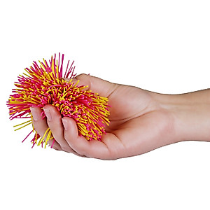 Koosh Ball Soft Active Fun Toy - 1x Random Coloured Koosh Ball