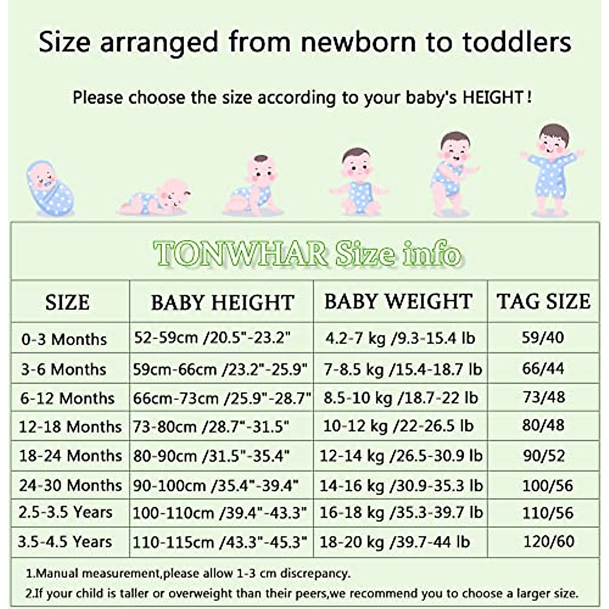 TONWHAR Infant And Toddler Halloween Cosplay Costume Kids' Animal Outfit Snowsuit(24-30 Months/Height:36"-39",Green Dinosaur)