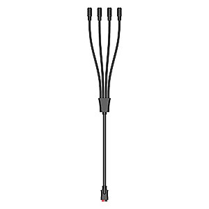 SolarEnz DC8mm to High Power Port Anderson 4X Combiner Cable for Four Solar Panel to Larger Portable Power Stations to Solar Panel