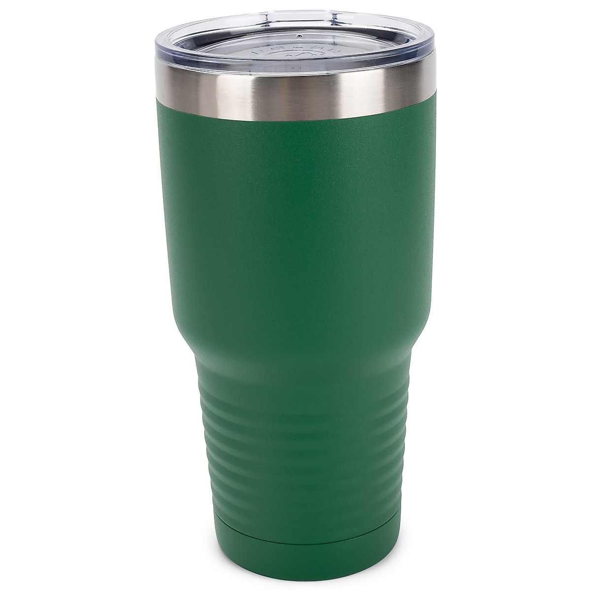 100 North, Polar Camel, United States National Parks, Green 30 Ounce, Stainless Steel, Vacuum Insulated Travel Tumbler Mug With Clear Lid, Yellowstone Adventures