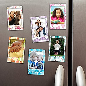 Fujifilm Instax Mini Instant Film,10 Sheets×5 Pack(Total 50 Shoots) + 3 Photo Magnet Frames [Bulk Packaging] International Version